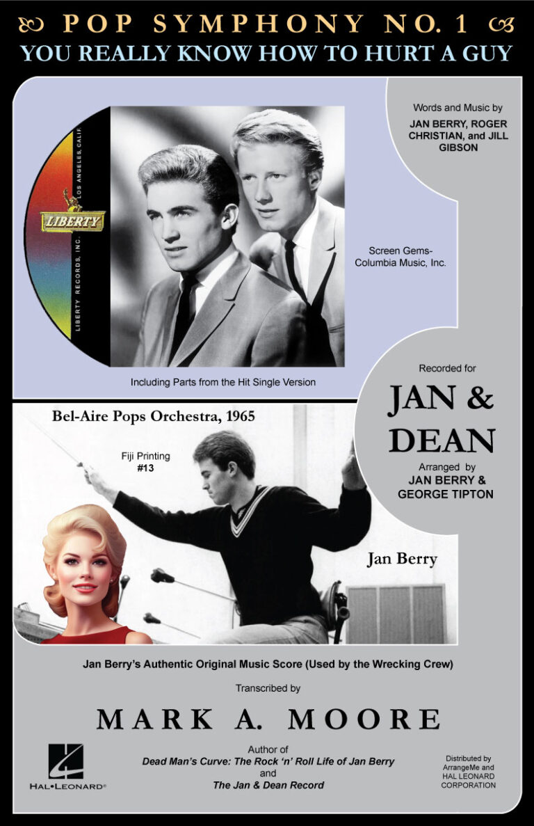 JAN & DEAN – Jan Berry Official Site – Life can have a higher meaning ...